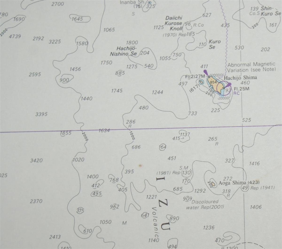 Nautical Chart No. 2347 Korea - Japan, Southern Japan and Adjacent Seas